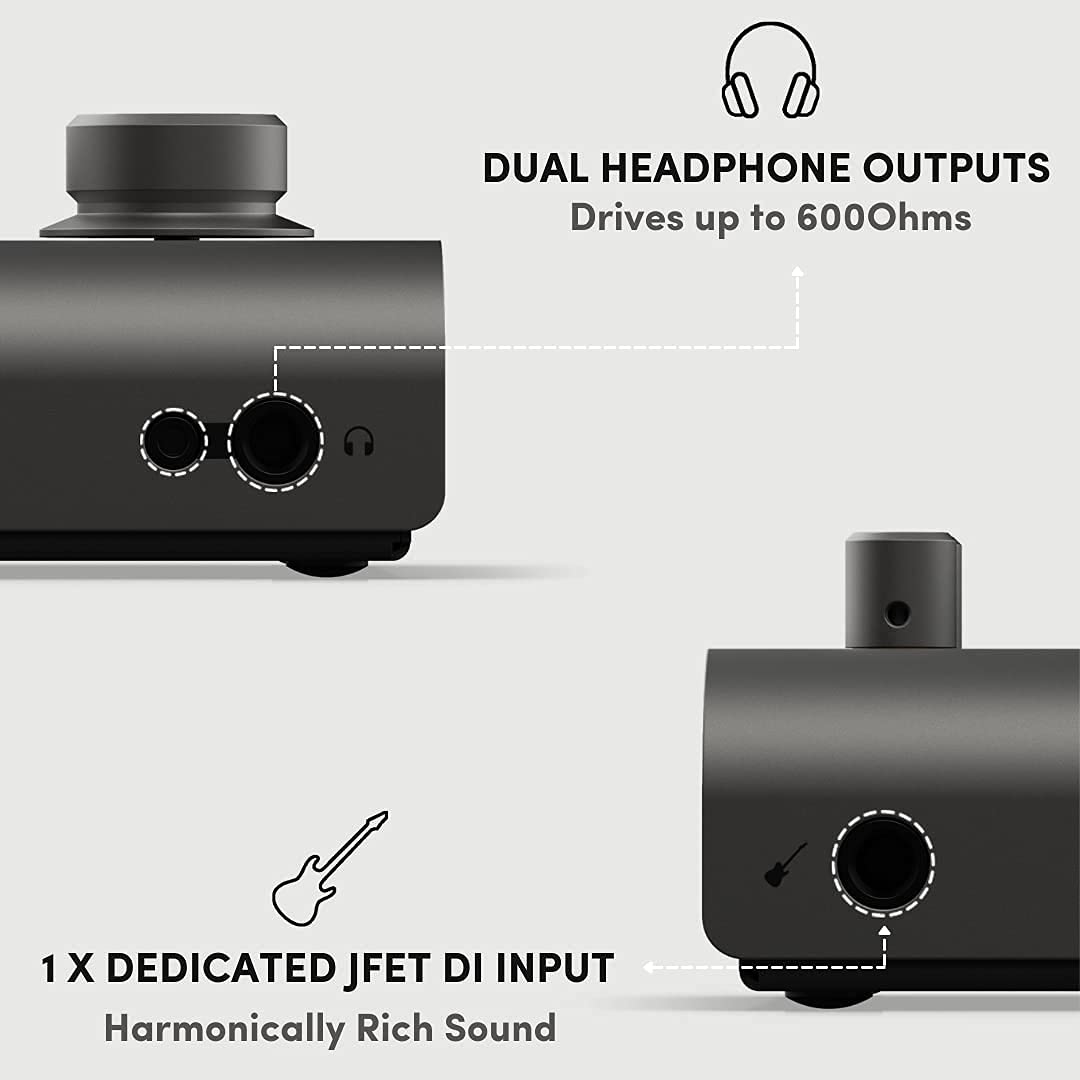 Audient iD4 MKII USB-C Audio Interface (Renewed)