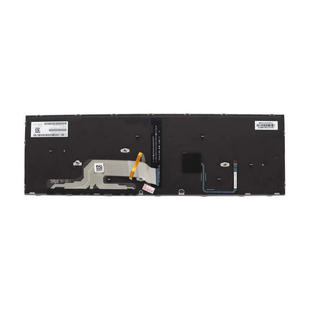 New Backlit Laptop Keyboard Replacement for HP ZBOOK 15 G5 G6 17 G5 G6 US Keyboard with POINT L29635-001 L12765-001 L28407-001.