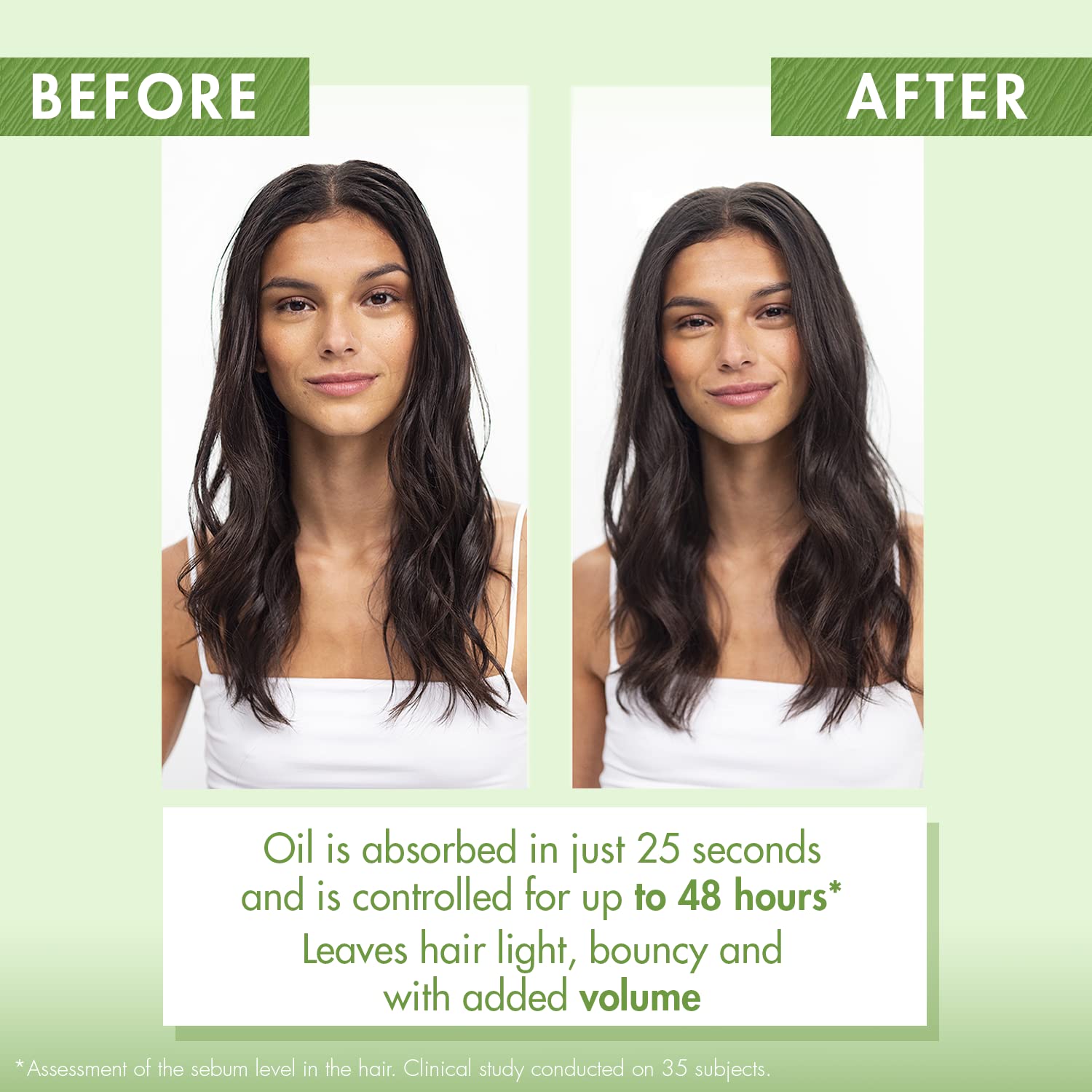 Klorane Dry Shampoo with Nettle for Oily Hair and Scalp, Regulates Oil Production, Paraben & Sulfate-Free, 3.2 oz.