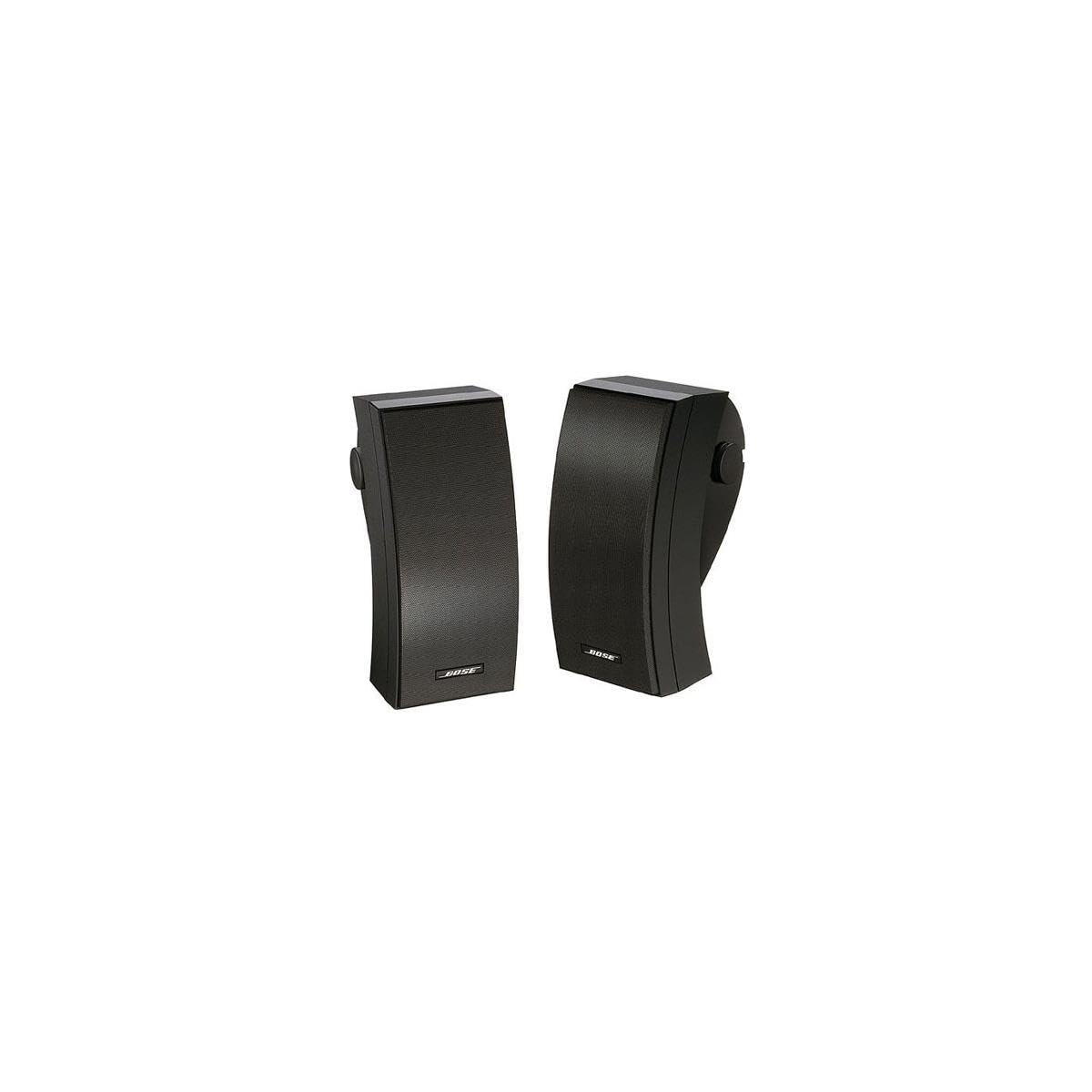 251 Outdoor Environmental Speakers, Black, with Sonos Amp 2.1 Channel Amplifier