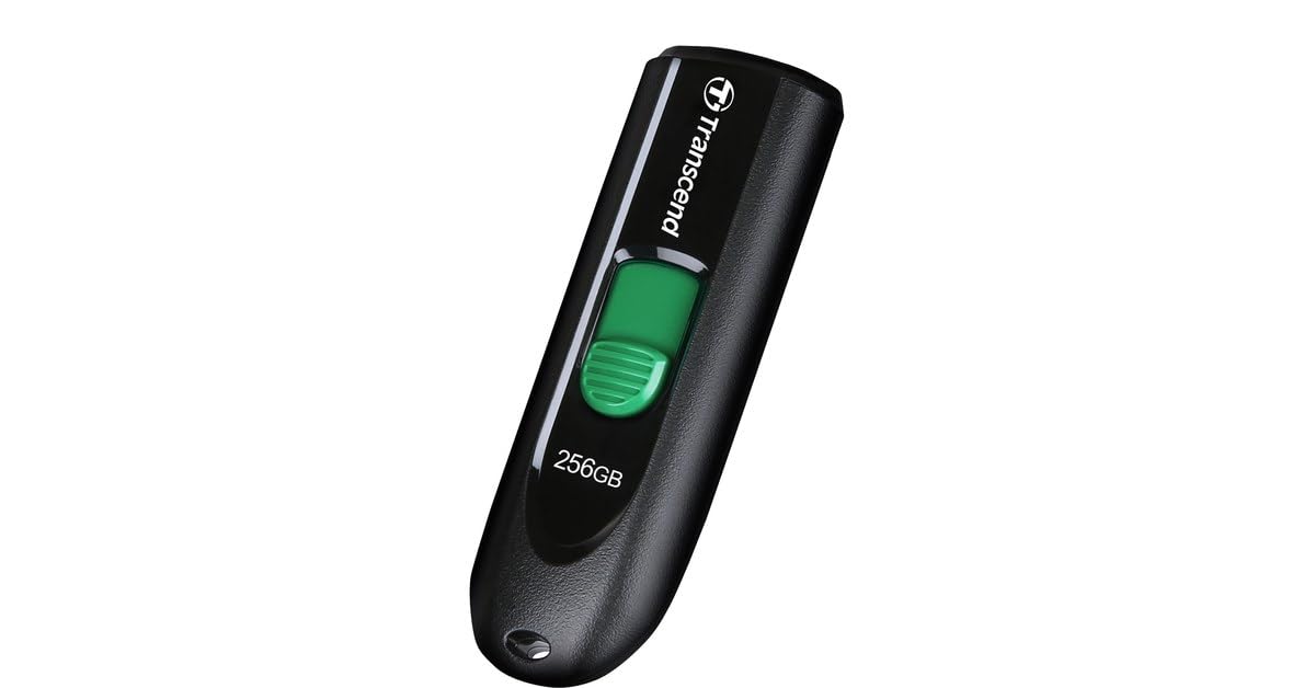 Transcend 256GB JetFlash 790C USB 3.2 Gen 1 Flash Drive TS256GJF790C, Black