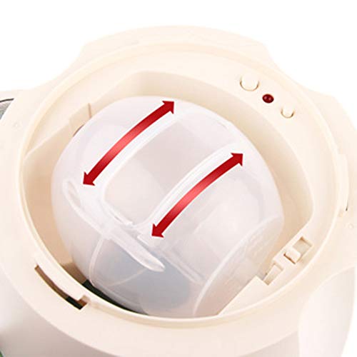 ZZK Smart Feeder Dog Button Portable Automatic Feeder ABS Smart Treasure Hunt Toy Suitable for Cats and Dogs