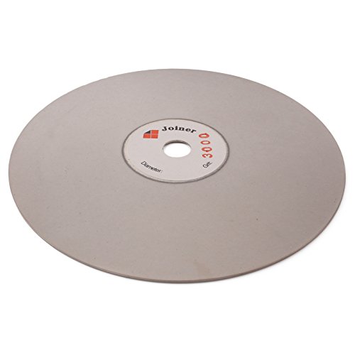 6" inch 150 mm Grit 3000 Diamond Grinding Disc Abrasive Wheel Coated Flat Lap Disk Jewelry Tools for Gemstone Glass Rock Ceramics