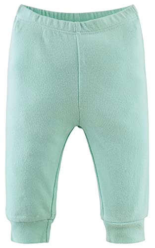 The Peanutshell Baby Pants 5 Pack Set for Boys or Girls | Newborn to 24 Month Sizes | Black, Grey, Light Green, Safari, Stars
