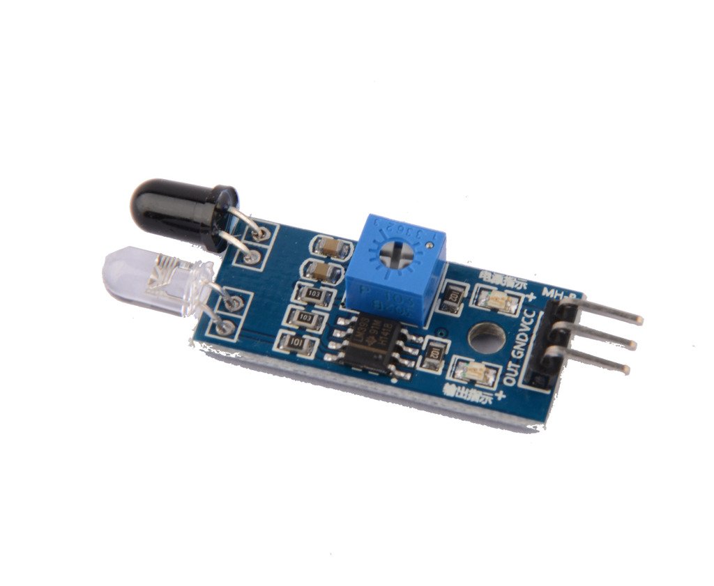 DAOKI 5 PCS IR Infrared Obstacle Avoidance Sensor Module for Arduino Smart Car Robot 3-Wire