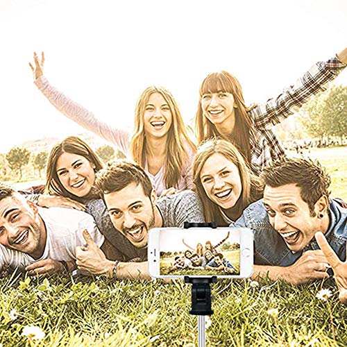 HEHUI Selfie Stick Tripod Stand Holder Extendable with Bluetooth Remote Compatible with Samsung Galaxy S7/7 Plus /S8/8 plus/S9/9 Plus iOS and Android Cellphone/Phone X/Phone 8/8 Plus