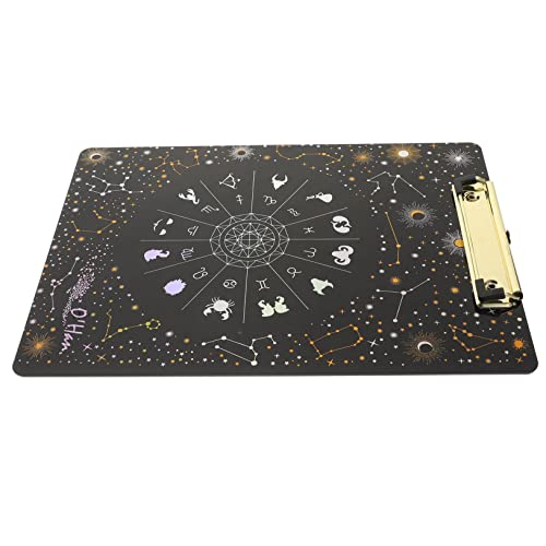 5pcs Convenient A Decorative Exam Profile Teacher Practical Clipboards Clipboard Size with Portable Board Writing Low for File Document Pattern Fashion