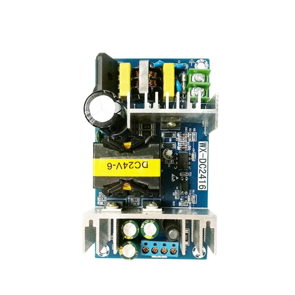 Dasiter AC-DC Buck Converter AC 100-240V to DC 24V 6A Step-Down Converter Module 150W Isolation Switching Power Supply Module SMPS Power Converter (24V 6A 150W)