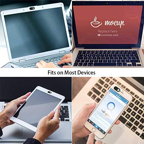 Privacy Camera Cover Security Blocker Webcam Closure for Moto Z2 Play, Black Compatible with Motorola Moto Z2 Play