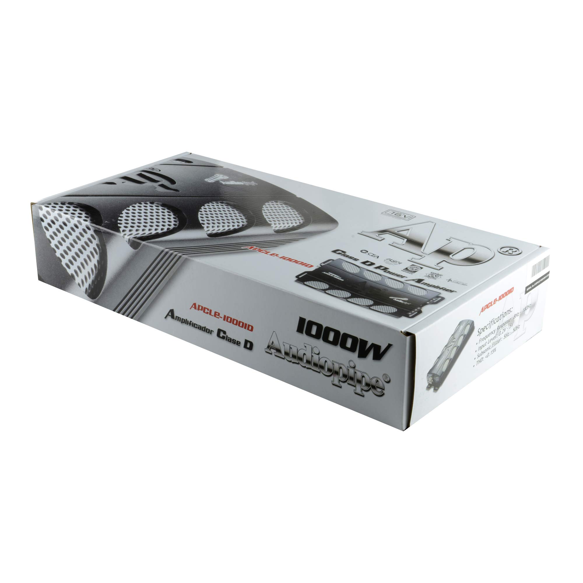 Audiopipe Class D Power Amplifier 1000W, BLK