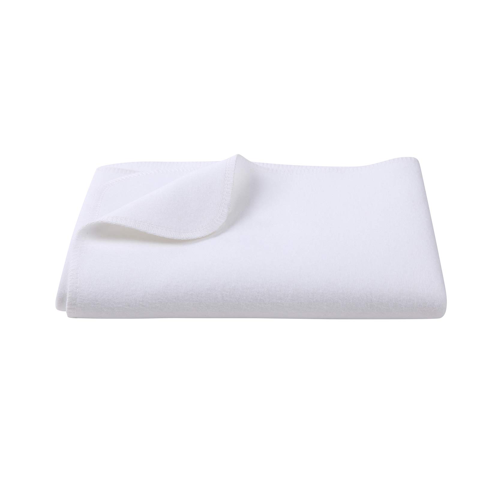 Waterproof Crib Mattress Protector Pad Flannel Crib Protector Pad Incontinence Pad Wetting Reusable Waterproof Cover 100% Water Resistant Cotton Mattress Protector Pad Sheet Savers for Baby 27“*39”