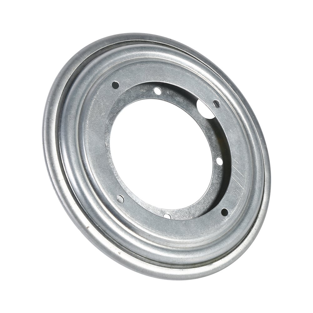 4 Types Turntable Steel Ball Bearing, Heavy Duty Round Shape Galvanized Lazy Susan Turntable Bearing Rotating Swivel Plate Lazy Susan Parts for Kitchen Base Turn Dining Table (8 Inch-Silver)