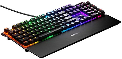 SteelSeries Apex 7 - Mechanical Gaming Keyboard – OLED Smart Display – Brown Switches - French AZERTY Layout