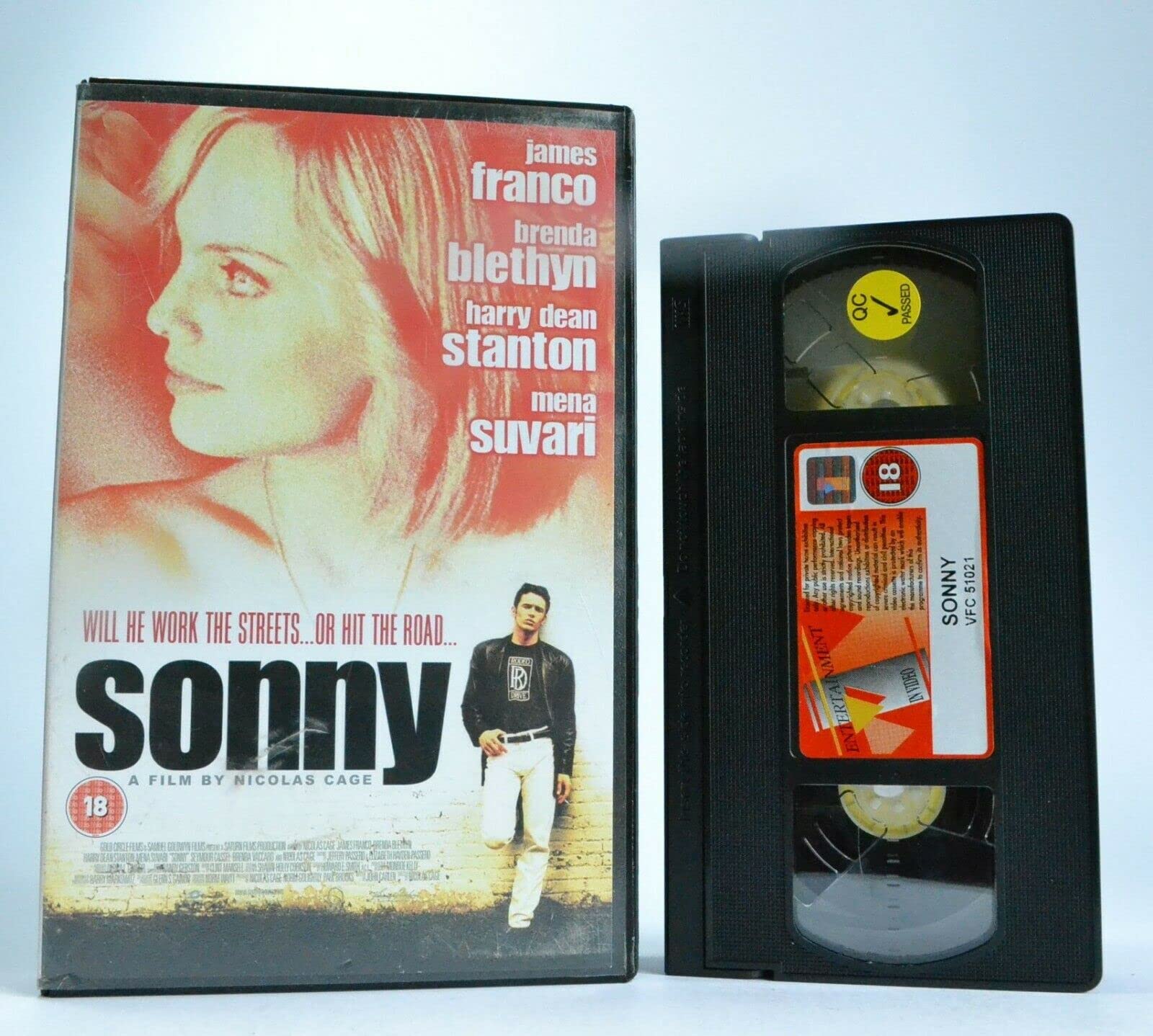 Sonny: Film By Nicolas Cage - Crime Drama - Large Box - James Franco - Pal VHS