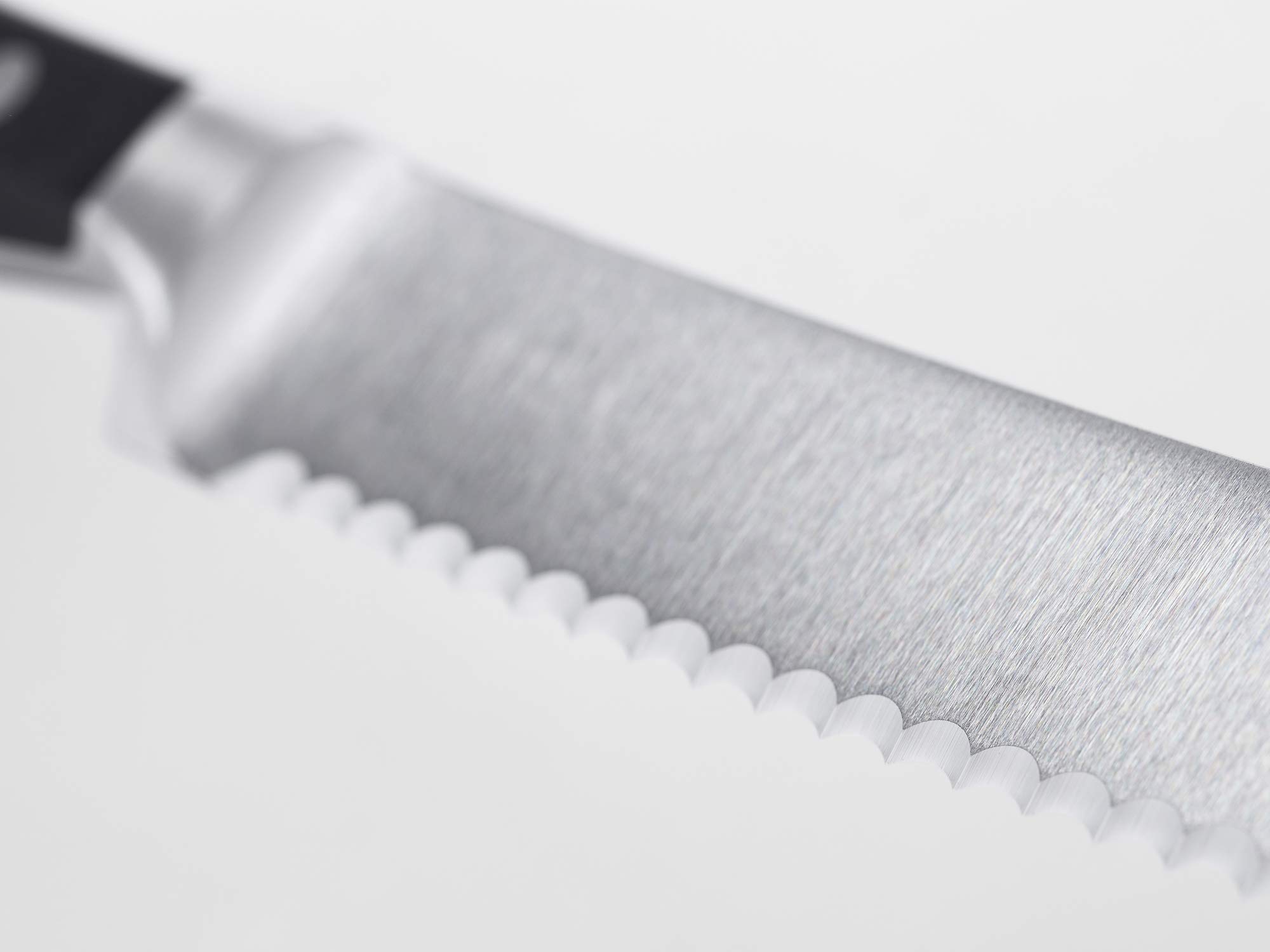 Wüsthof Knife, Steel, Black, 38.3 x 15.2 x 3.6 cm