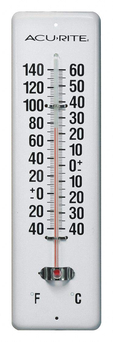 Analog Thermometer, -40 to 140 Degree F