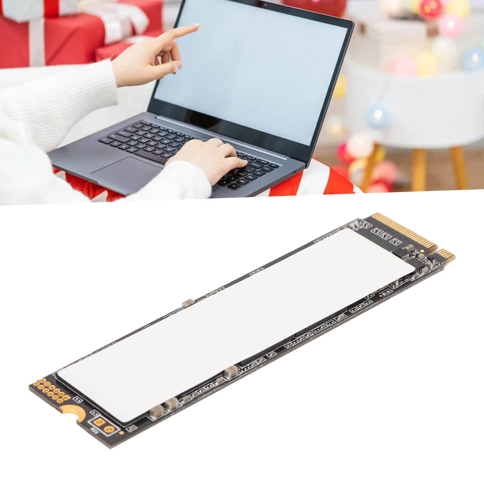 512GB SSD Gaming, 3D TLC Flash Type PCB Material M.2 K300 SSD for Desktop PC for Laptop 512GB