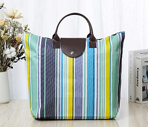 Collapsible Folding Shopping Bag with Wheels Foldable Shopping Cart Reusable Grocery Bags, Trolley Bag on Wheels (B0741YPTV7)