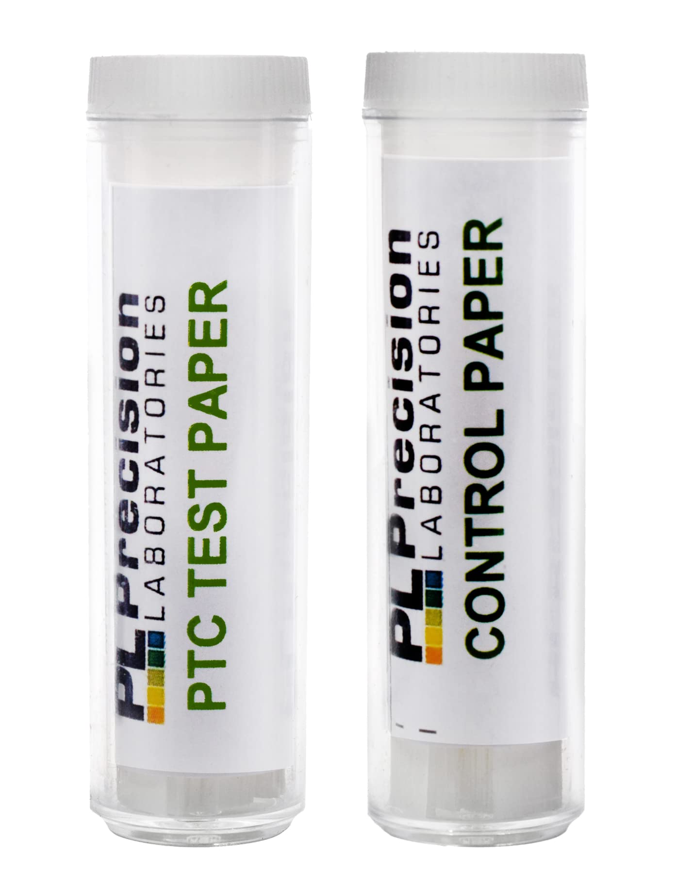 EISCO PTC Test Strips & Control Test Strips Experiment Set, Includes 2 Vials - Test Papers - Genetic Taste Testing