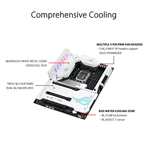 ASUS ROG Maximus Z690 Formula(WiFi 6E)LGA1700(Intel 12th Gen)ATX Water cooling gaming motherboard(PCIe 5.0,DDR5,20+1 power stages,LiveDash 2”OLED,5xM.2,2xThunderbolt 4,PCIe 5.0 Hyper M.2 Card bundled)