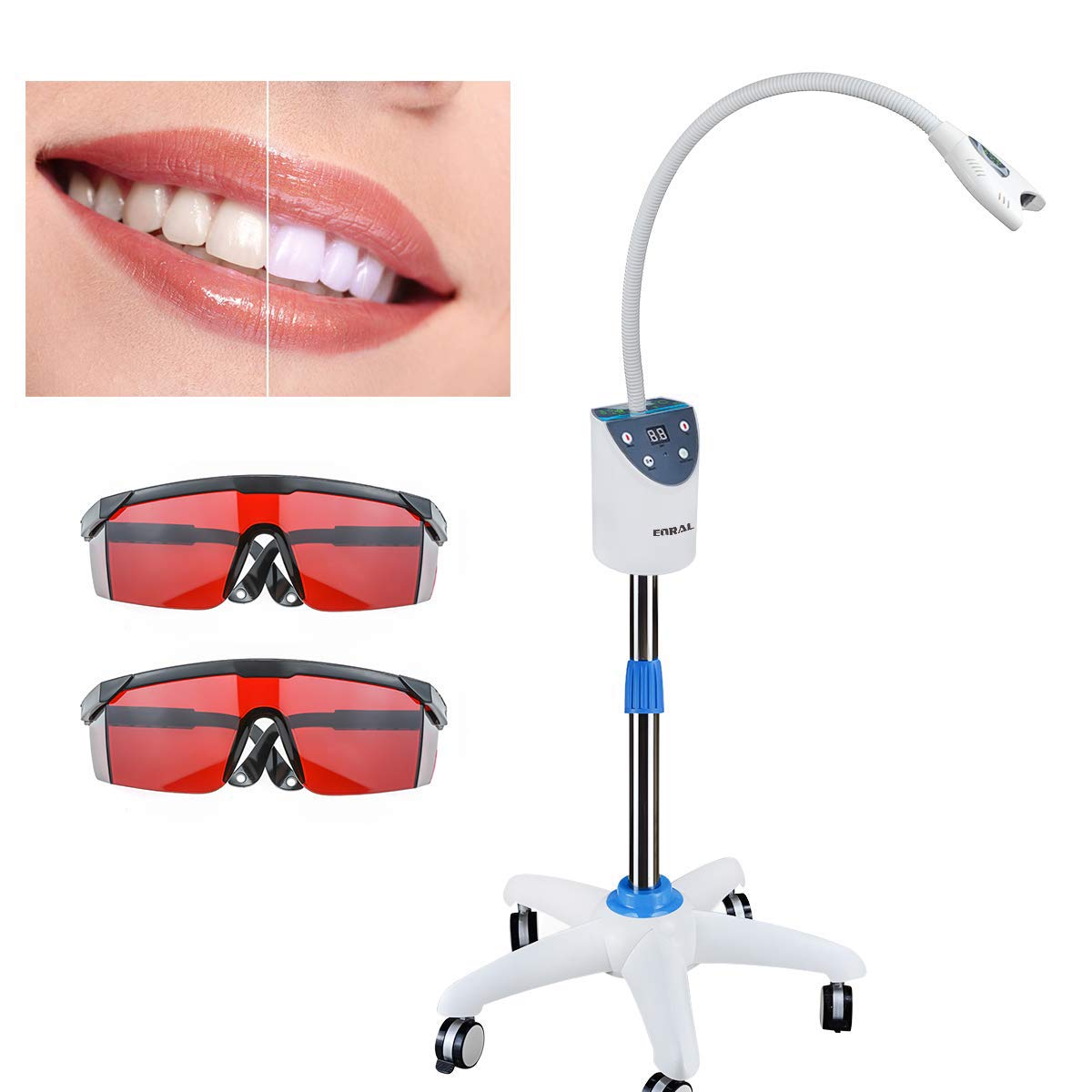 YF-666 Whitening Lamp with 4PCS Blue Light Bleaching Accelerator