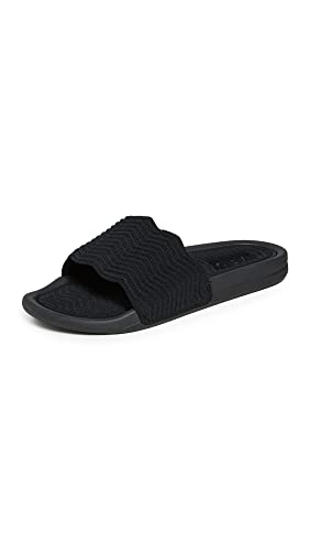 APL: Athletic Propulsion Labs Men's TechLoom Zigzag Slides, Black, 10 Medium US