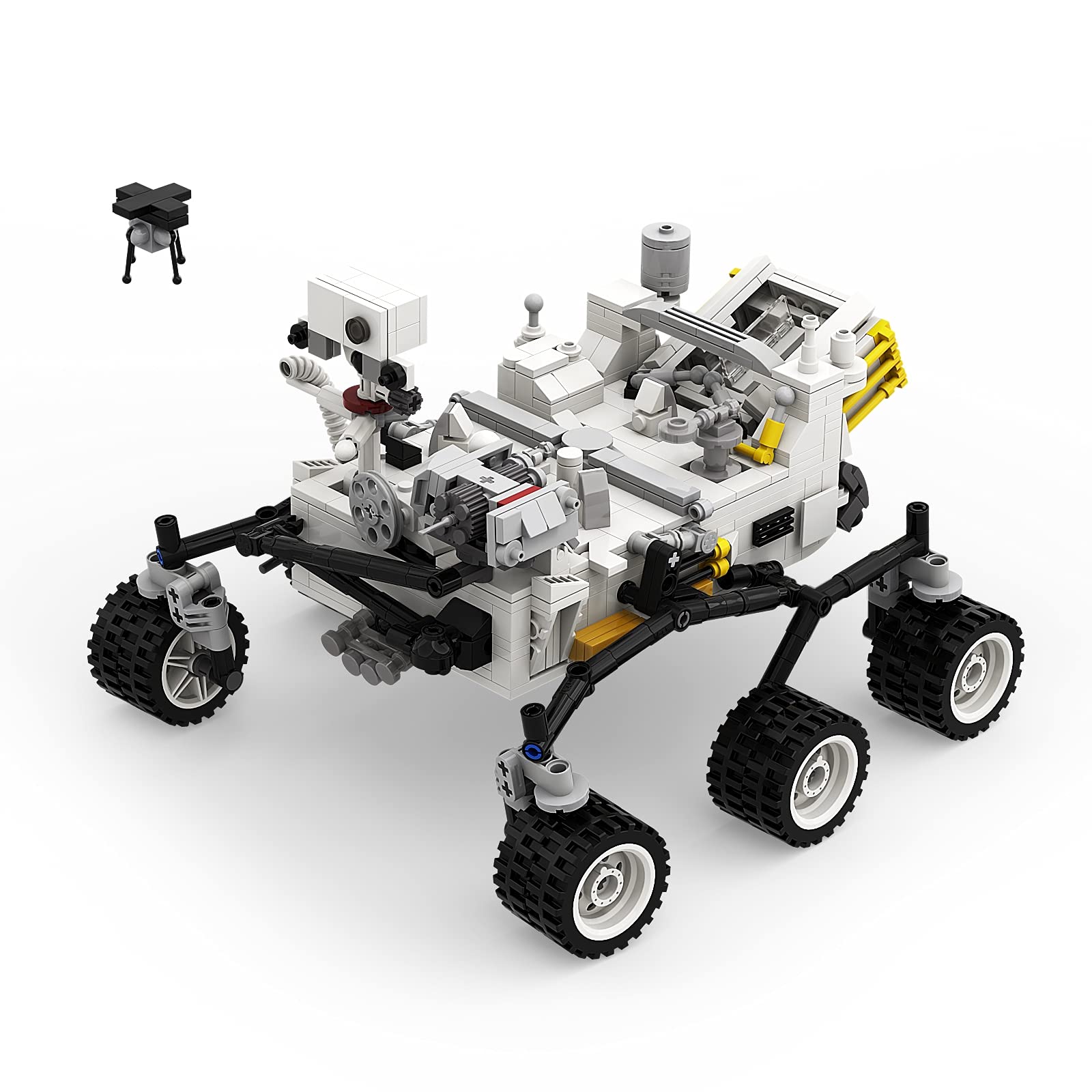 YOUFOY NASA Perseverance Mars Rover Building Kits,Space Rover Explorers Mars Building Toys,Space Station Laboratory Research Model for Kids,Creative NASA Toys(764 PCS)