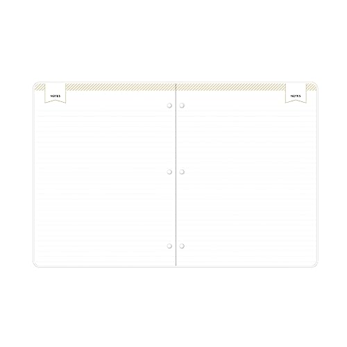 2023-2024 Day Designer Celebration Floral Monthly Academic Planning Calendar, 8-1/2" x 11", Clear, July 2023 to June 2024, 142486