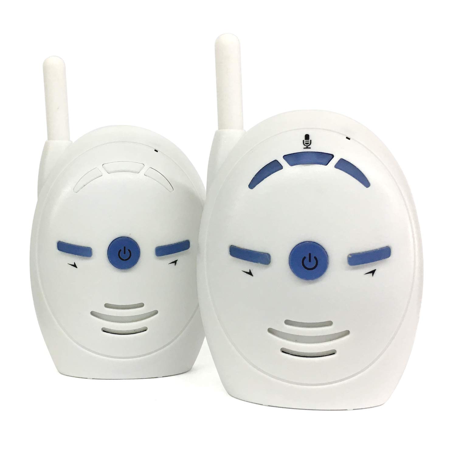 GUAZI STORE Audio Baby Monitor, Children's Voice Wireless walkie-Talkie Smart Child Monitor with 2-Way Call Function