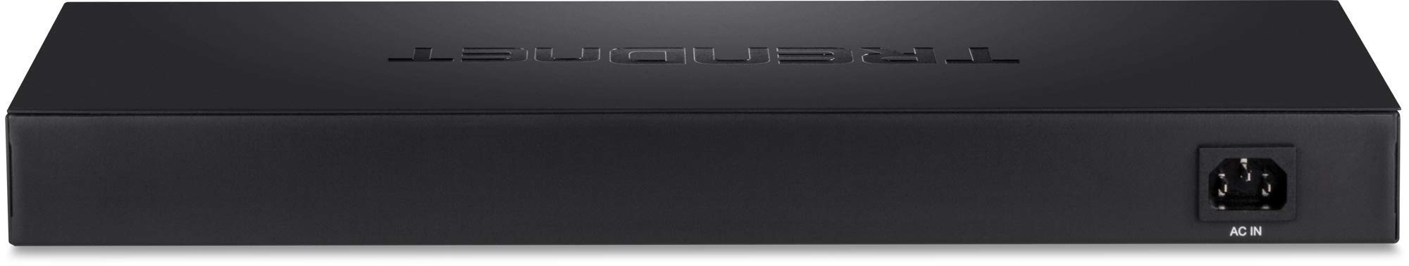 TRENDnet 24-Port Unmanaged Gigabit 10/100/1000 Mbps GREENnet Metal Housing Switch, 48 Gbps Switching Fabric, Fanless, Rack Mountable, TEG-S24G (Renewed)
