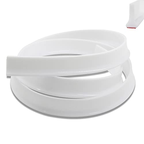 66 Inch Shower Threshold Water Dam(Self-adhesive), Collapsible Water Barrier and Retention System, Keeps Water Inside, Water Blocking Strip for Kitchen Sink, Bathroom