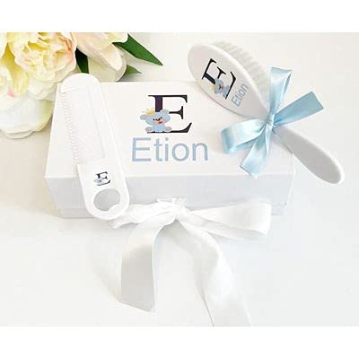 Personalized Baby Gift - Baby Brush and Comb Set, Suitable for Ages 0-3 Years, New Baby Gift, Baby Boy Gift