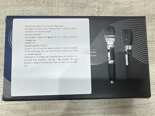 Mini Ear Otoscope, Bysameyee Magnification Diagnostic Ear Scope with LED Direct Illumination Light, Ear Healthy Tool for Doctors Nurses Adults Kids Baby Elder Pets Animals