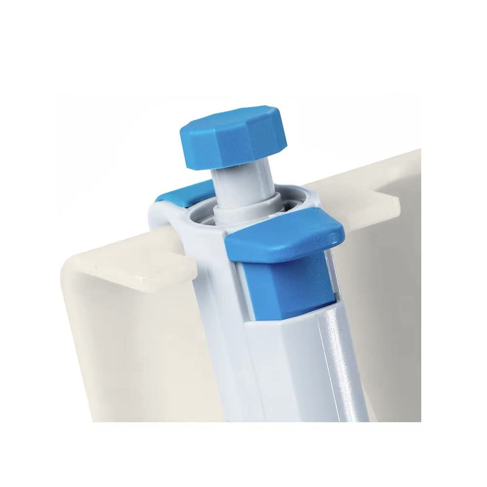 2pcs Pipettor Stand,Laboratory Pipette Stand ,Plastic Pipette Rack Hold up to 6 Pipettors (Doesn't Include Pipettors)