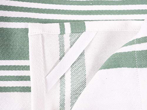 KAF Home Kitchen Towels, Set of 4 Absorbent, Durable and Soft Towels | Perfect for Kitchen Messes and Drying Dishes, 18 x 28 – Inches, Sage