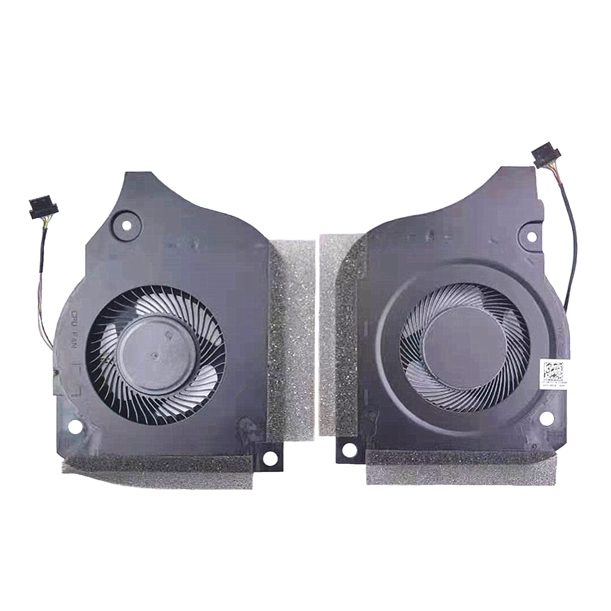 QUETTERLEE Replacement New CPU +GPU Cooling Fan for Dell G5-5590 G7-7590 G7-7790 G5 5590 G7 7590 7790 P82F Series 006KT2+0C04TH DFSCK221151811 FL1J DFSCK221051821 FM0C 12V 1A Fan