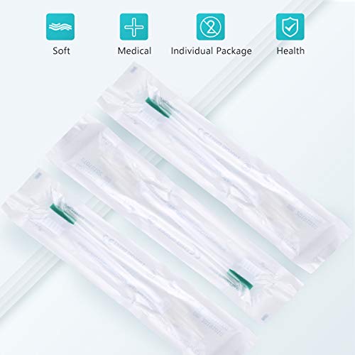 wellgler Oral Care Single Use Suction Swab Toothbrush(20pcs)