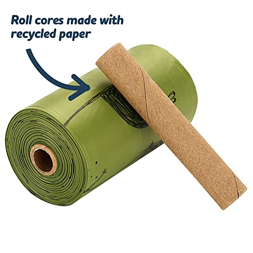 Ley's Dog Poop Bags 360 Count, Biodegradable Poop bags Extra Thick Strong, Eco-Friendly Dog Waste Bag, Doggie Bag Refill Rolls
