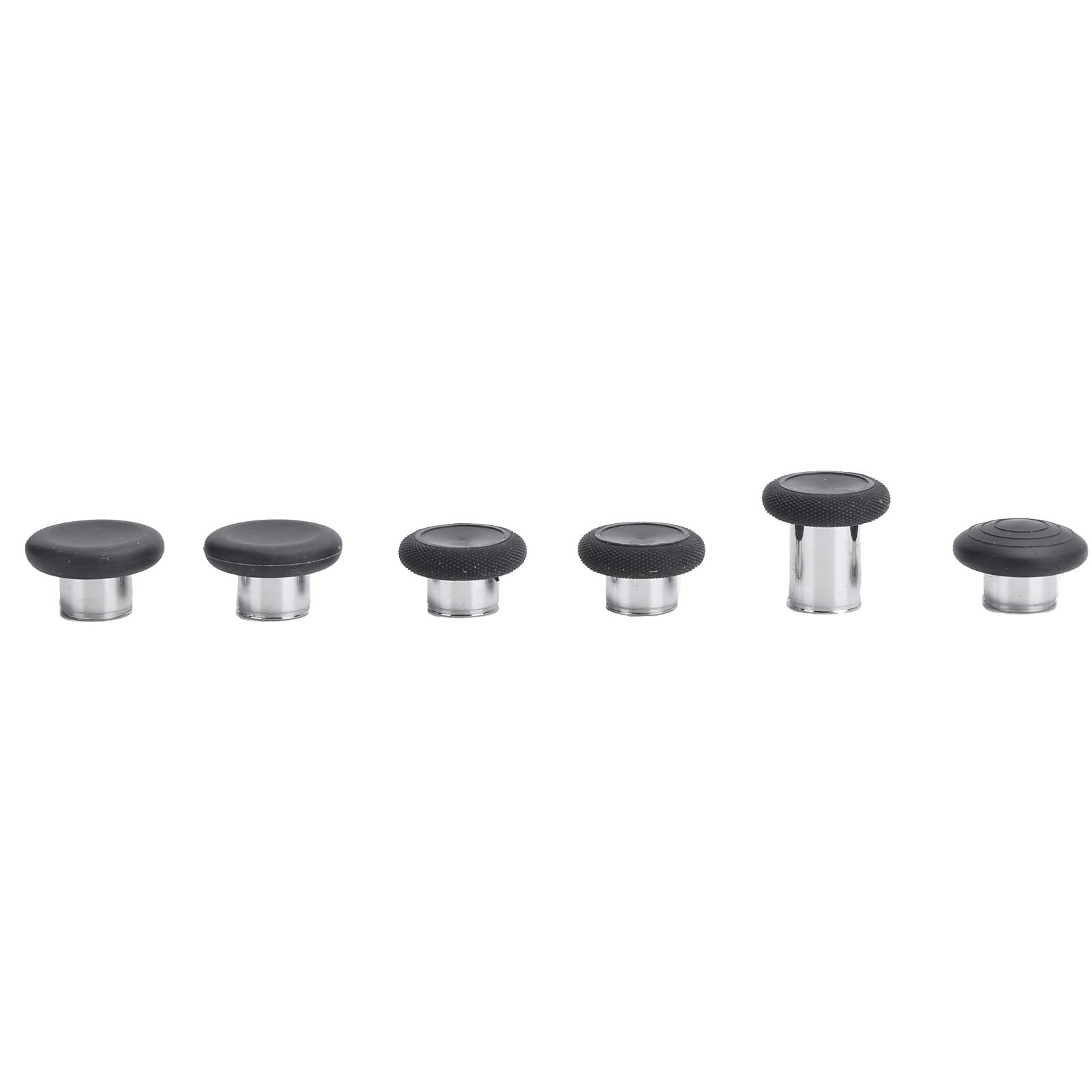 YYOYY Game Controller Accessories Metal Silicone,Complete Replacement Elite Controller Gaming Controller Gamepad Thumbsticks Paddles Set for ONE Elite Series 2