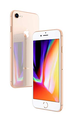 Apple iPhone 8 (256GB, Gold) [Locked] + Carrier Subscription