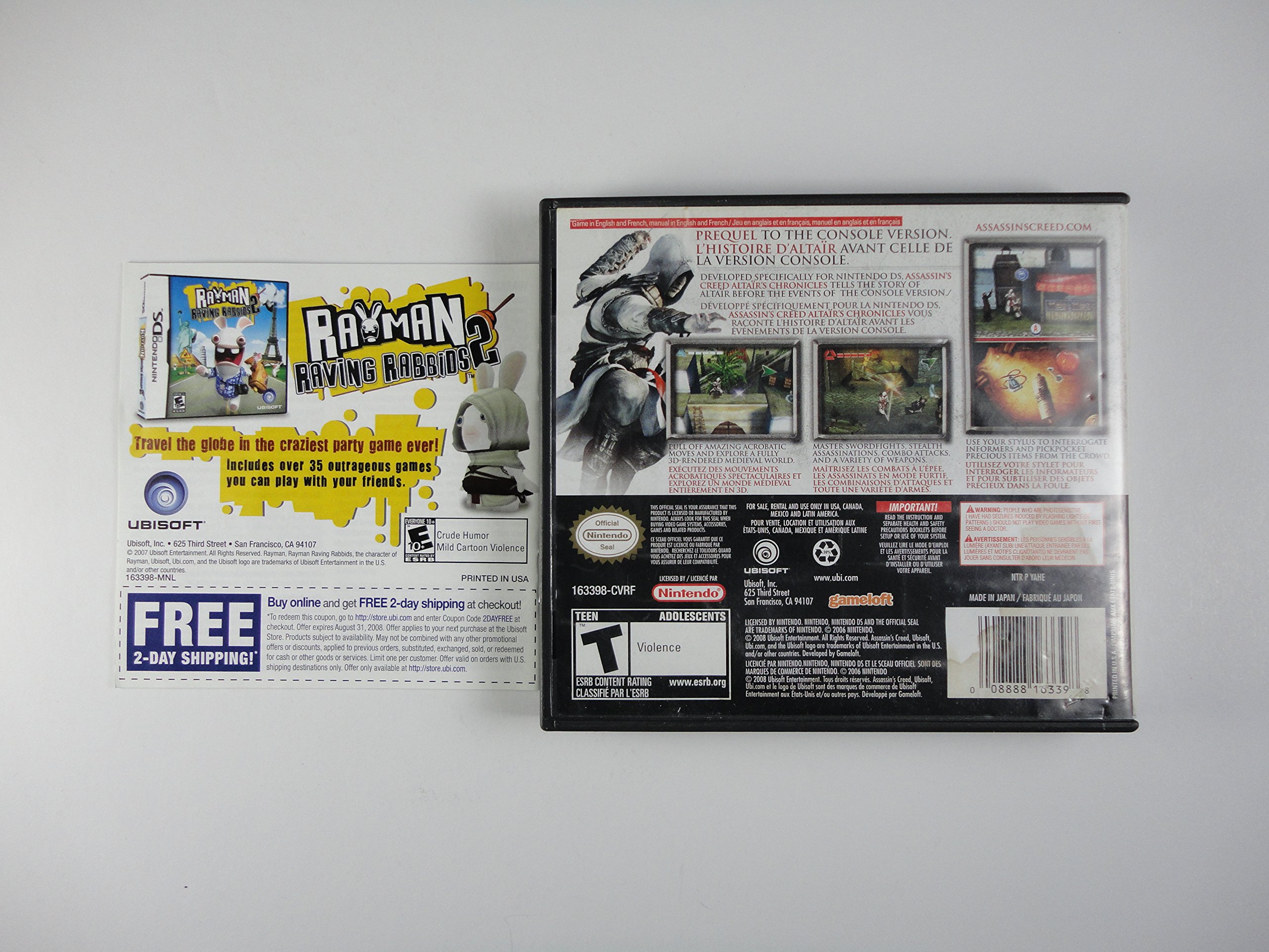 Assassin's Creed Altair's Chronicles - Nintendo DS