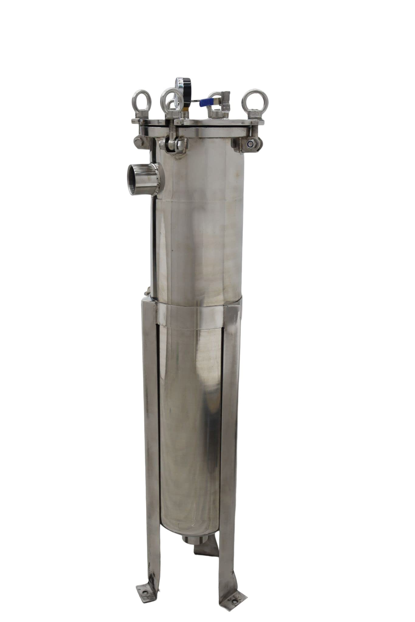 INTBUYING #2 Bag Filter Housing 304 Stainless Steel Bag Filter Housing 2inch NPT 50T/H Bag Water Filter Purification Equitment
