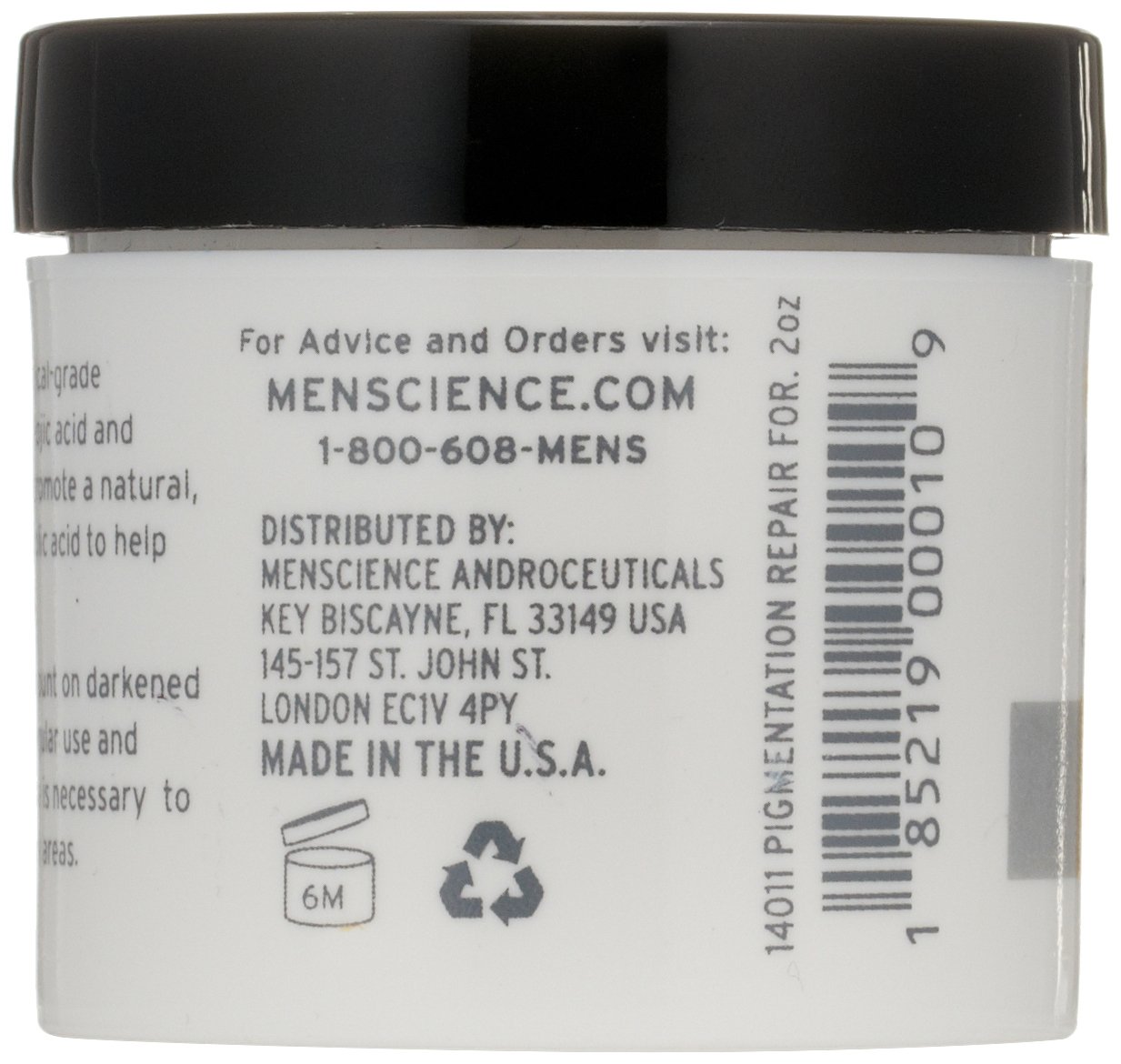 MenScience Androceuticals Pigmentation Repair Formula, 2 oz (Pack of 1)