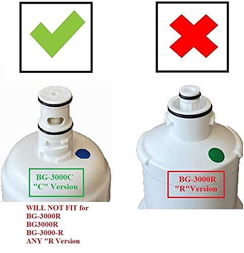 AFC Brand, Water Filter, Model # AFC-APH-1200-2-12000SC, Compatible with Body Glove(R) WI-BG3000 Water Filter Cartridge2 - Filters