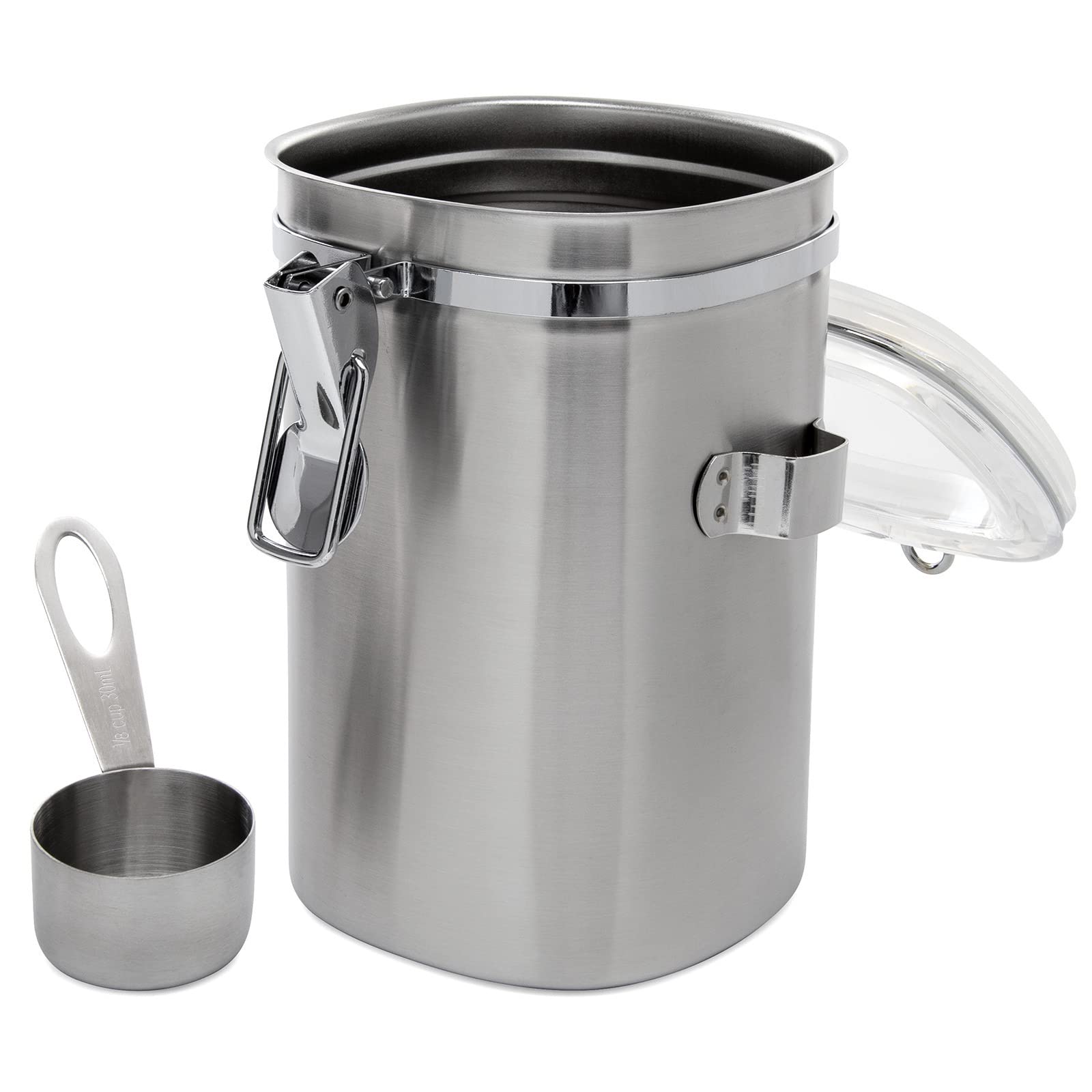 Breville BDC650BSS The Grind Control Coffee Grinder (Stainless Steel) with Stainless Steel Coffee Canister Bundle (2 Items)