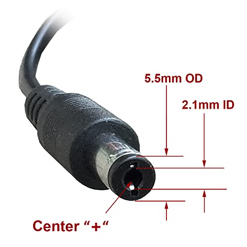 Compact 12V DC, 300mA, Quality Regulated Power Adapter. 2.1mm ID, 5.5mm OD. Can Handle 100VAC - 240VAC.