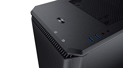 Phanteks Eclipse P400A Digital ATX Mid-tower(PH-EC400ATG_DBK01), Mesh Front Panel, Tempered Glass, Digital-RGB, Black