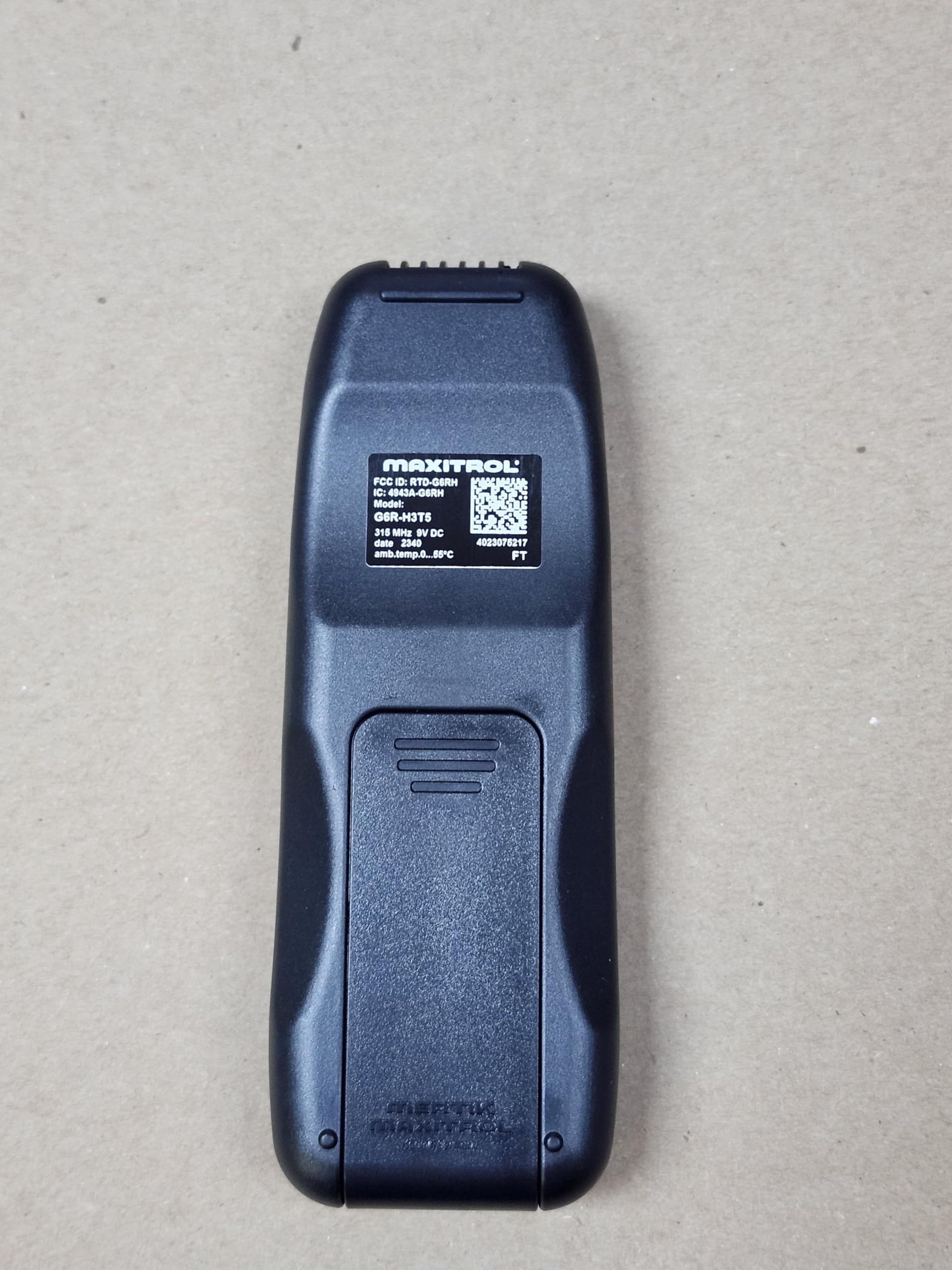 All Pro Fireplace Maxitrol GV60 G6R-H3T5 Replacement Remote (Real Fyre, Valor & Empire), Black
