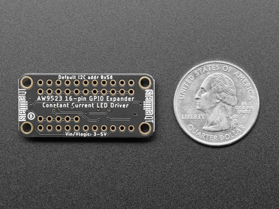 AW9523 GPIO Expander and LED Driver Breakout - Stemma QT/Qwiic Adafruit 4886