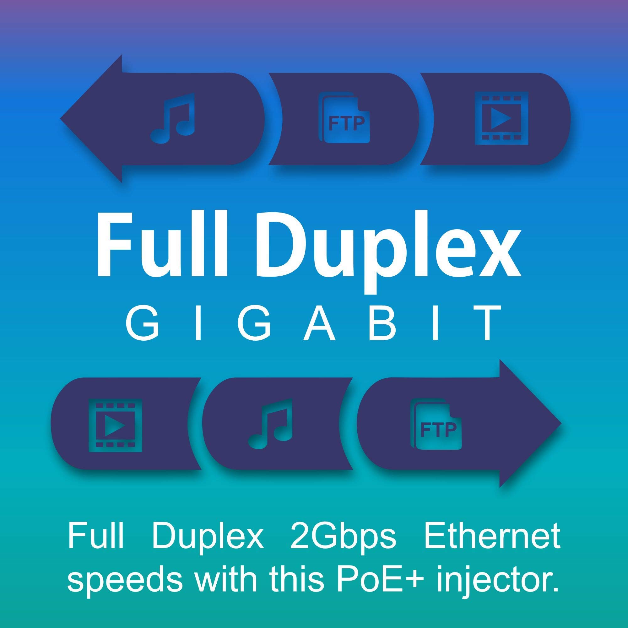 TRENDnet Gigabit Power Over Ethernet Plus (PoE+) Injector,Converts Non-PoE Gigabit to PoE+ or PoE Gigabit, Network Distances up to 100 M (328 Ft.), TPE-115GI (Renewed)